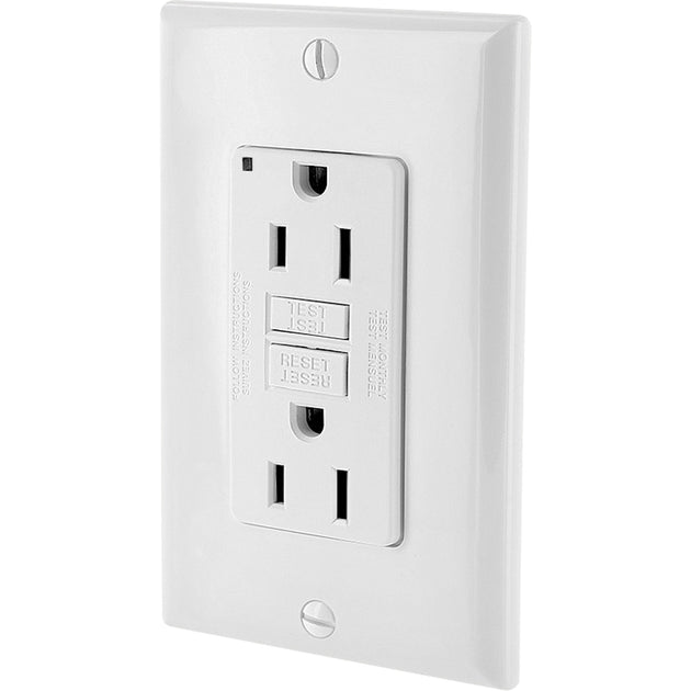 GFCI Outlet with LED trip indicator in Toronto Canada | C&C Lighting